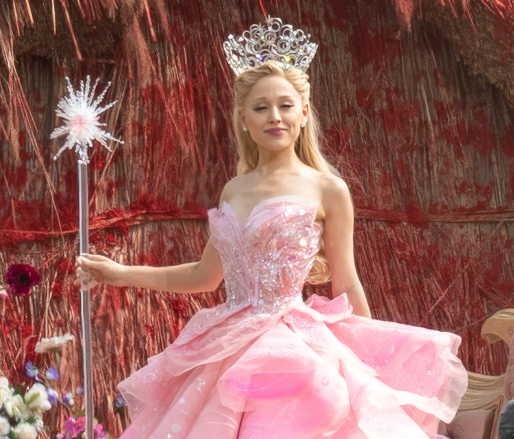 Första bilderna på Ariana Grande som Glinda oroar fansen: "Hoppas hon ...