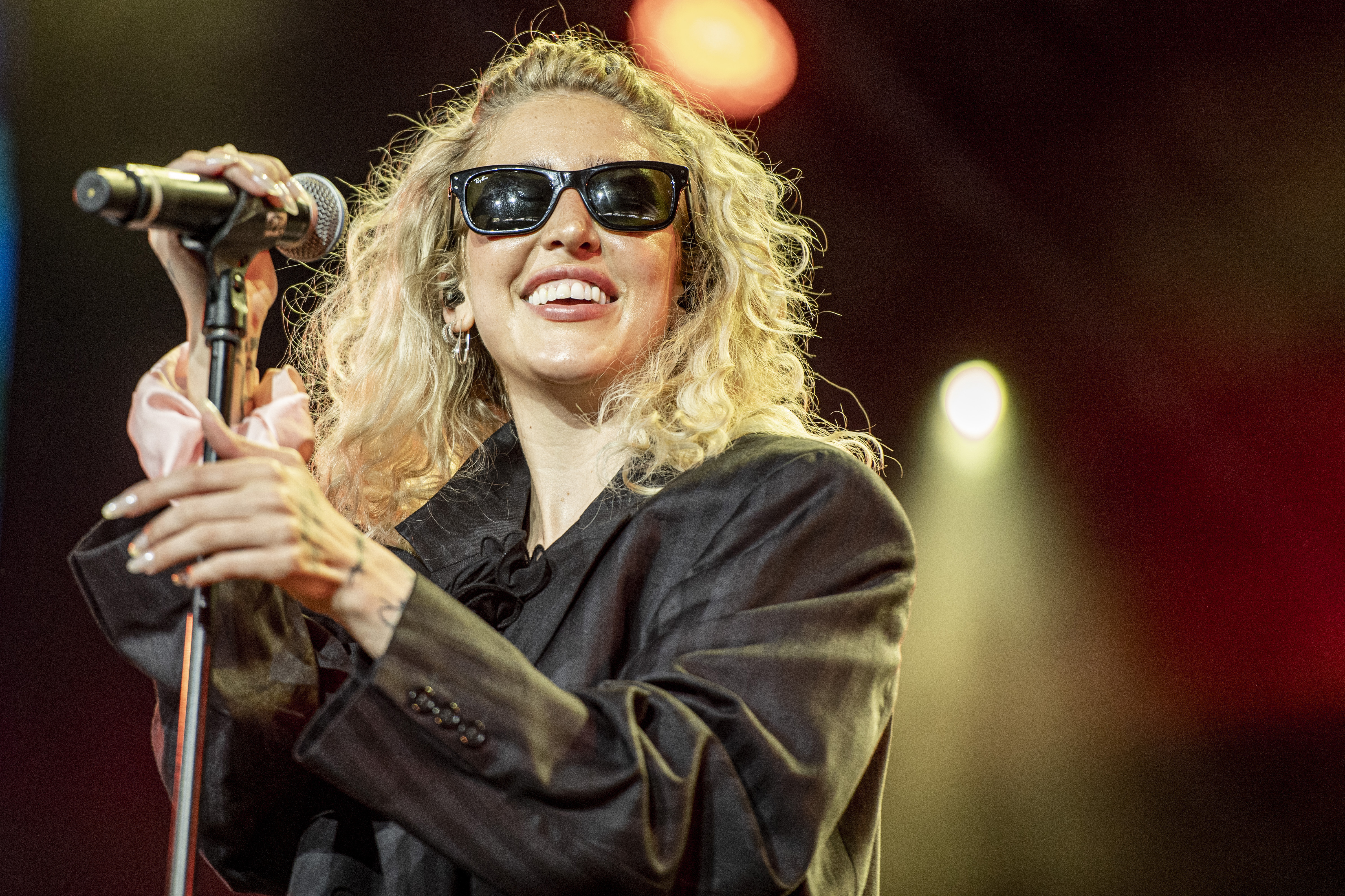 Peg Parnevik utslängd under inspelningen av Så mycket bättre ...