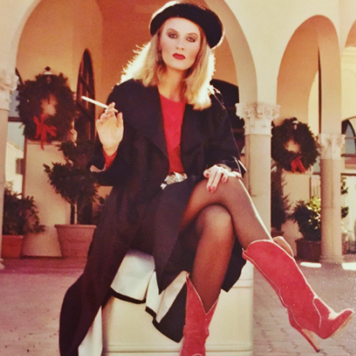 Så här har du aldrig sett svenska Hollywood-frun Gunilla Persson