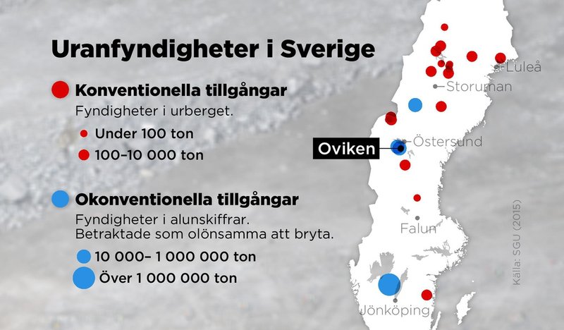 De vill bryta uran i Sverige – möter motstånd