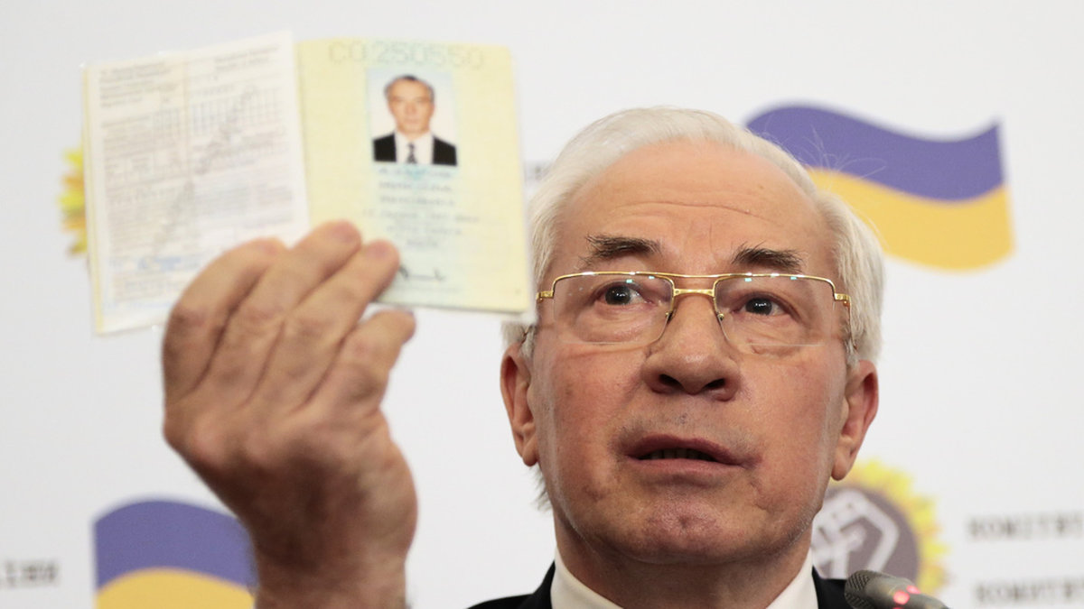 Ukraina åtalar förre premiärministern