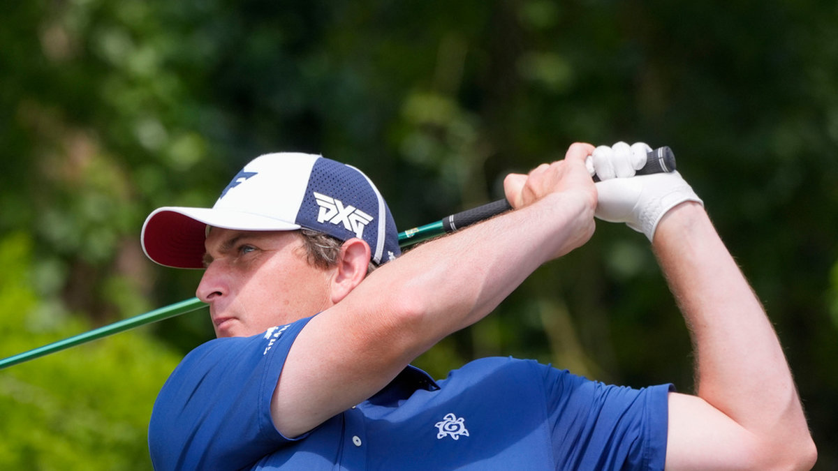 Svensken klättrar efter fina golfrundan