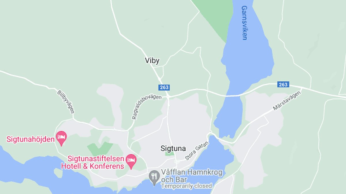Polisen rapporterar om bråk, Sigtuna
