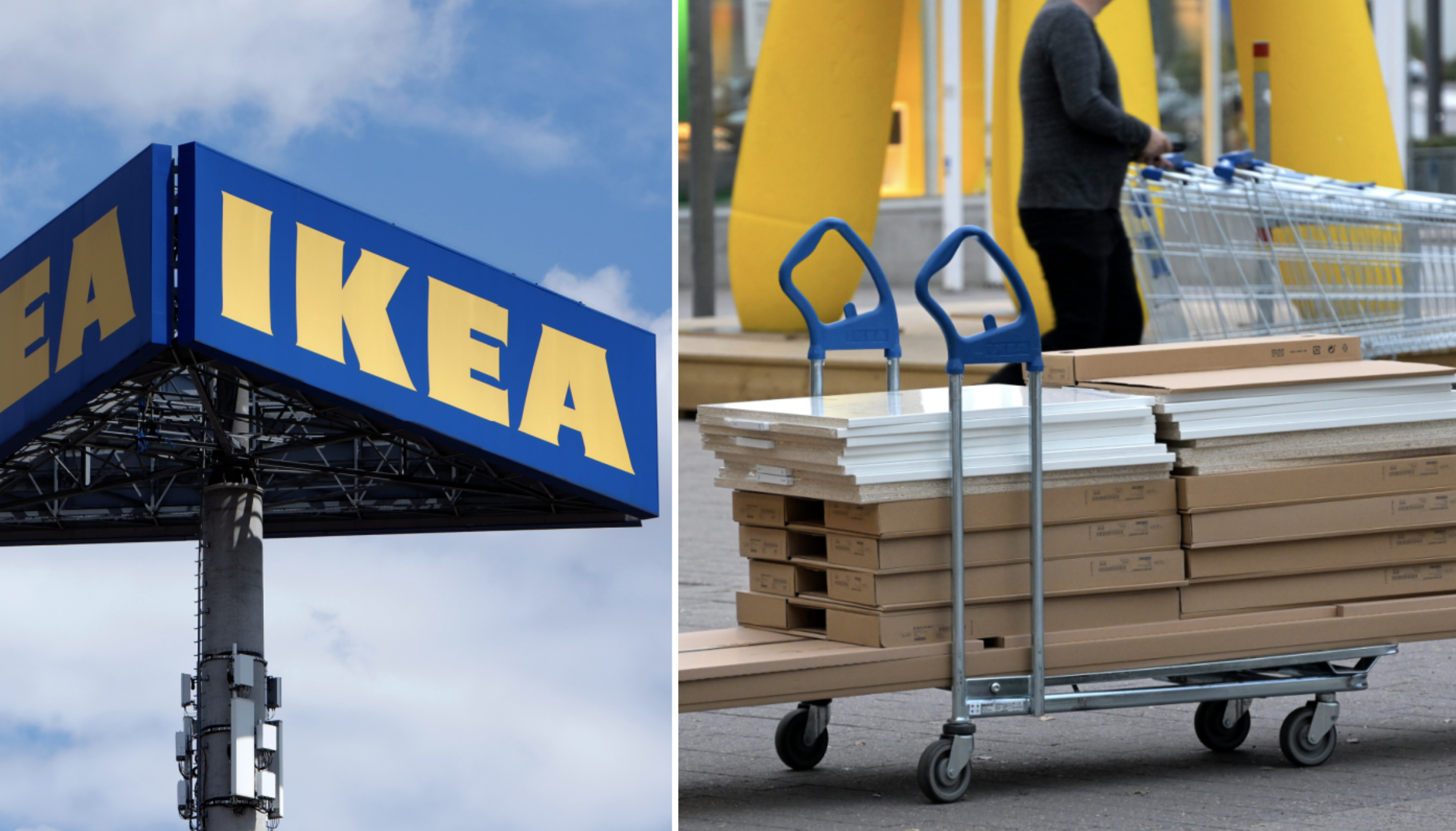 Man i 30-årsåldern stal varor för 17 000 på Ikea – blev störd av ett barn