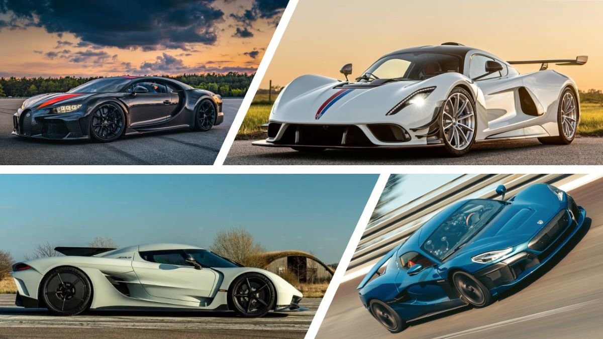 Bilarna med bäst chans att spräcka 500 km/h-barriären