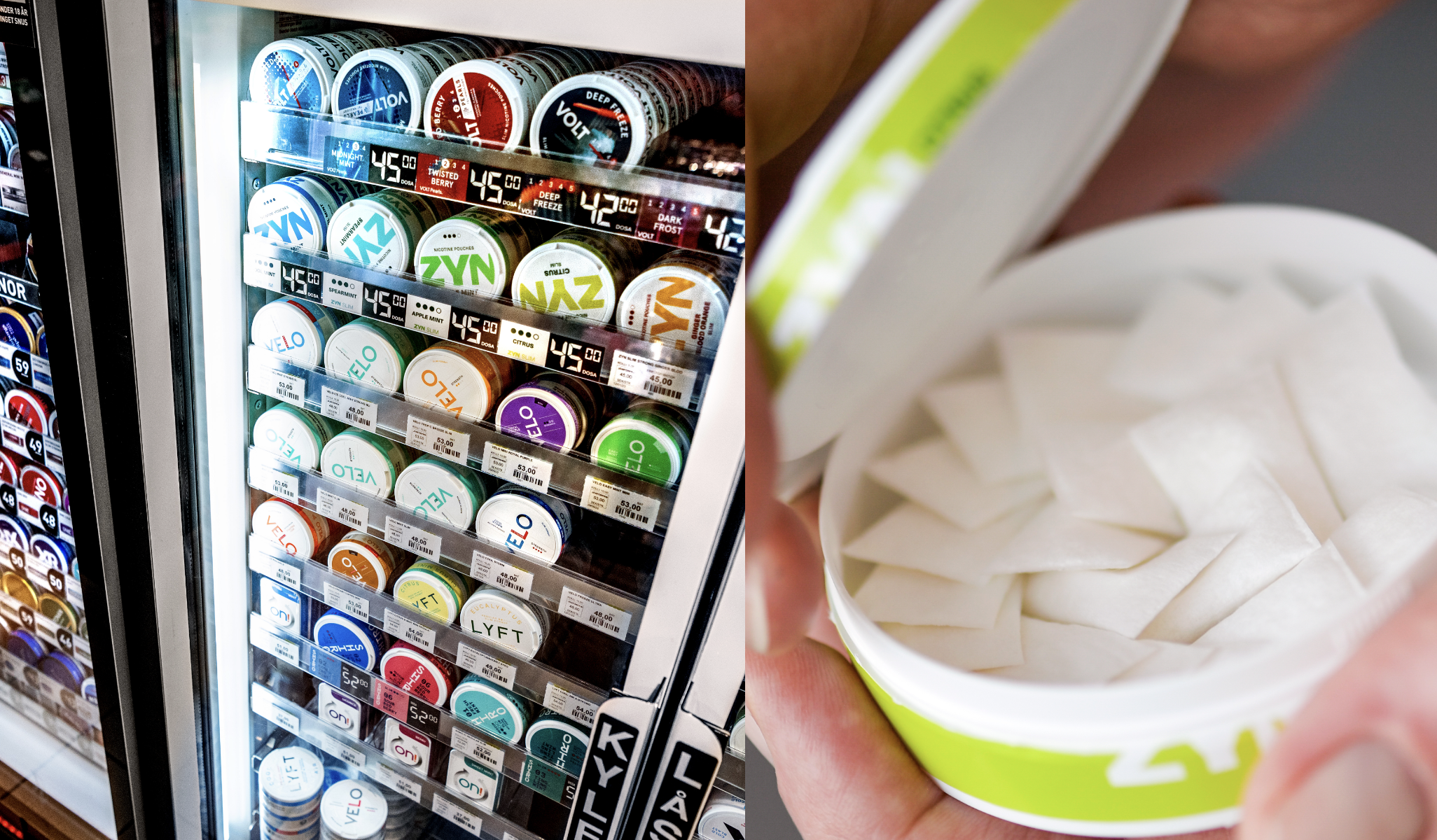 Så lurar "plupp-styrkan" dig när du köper vitt snus: "Ökad risk för.."