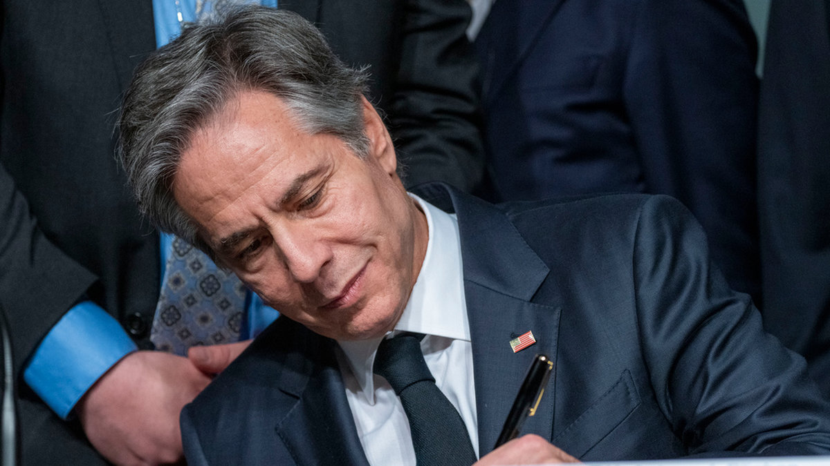 Utrikesminister Blinken väntas besöka Peking