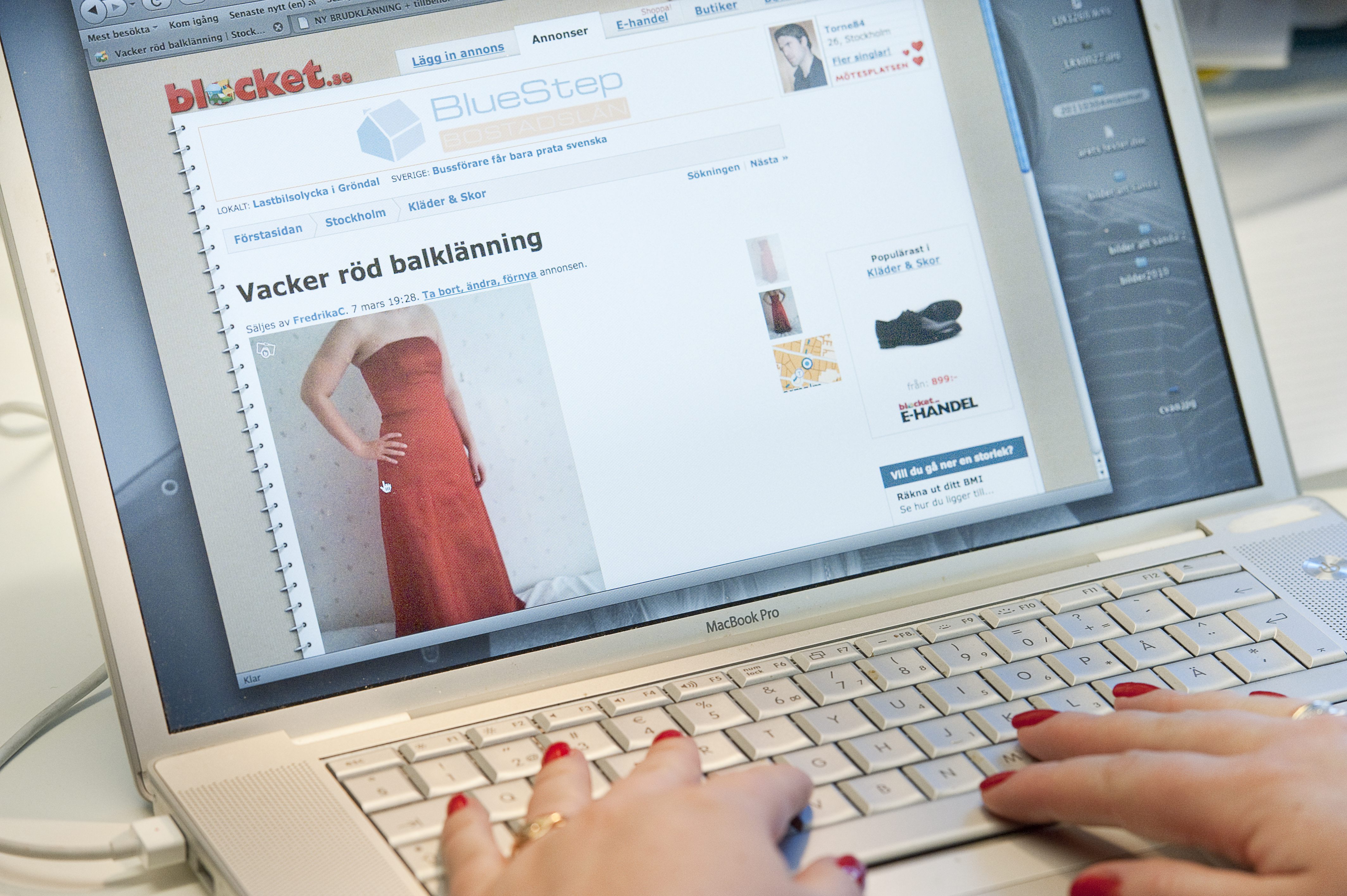 Blocket har rätt till bilderna i dina annonser