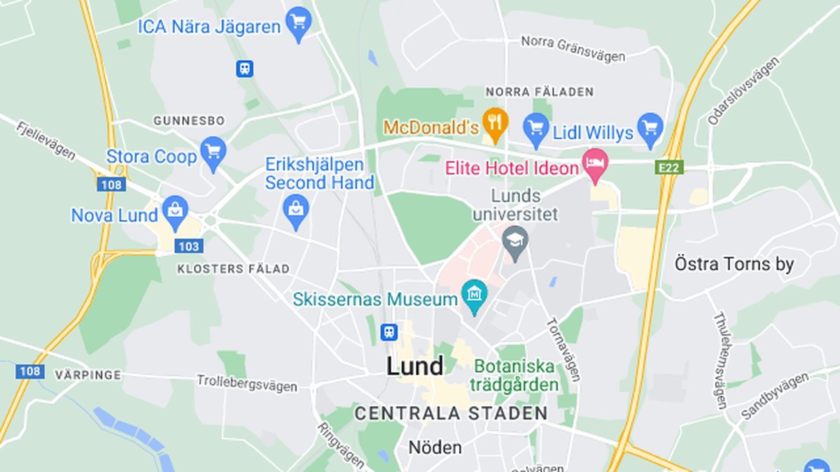 Polisen i Lund rapporterar om arbetsplatsolycka