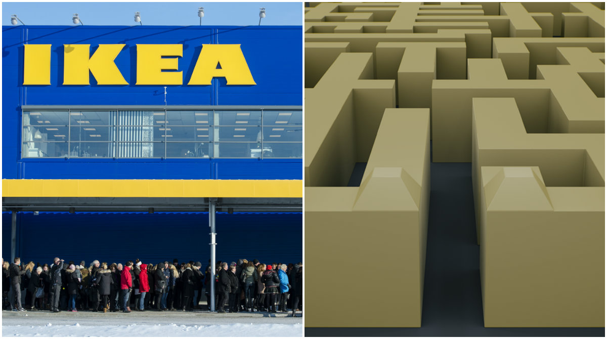 Därför är Ikea-varuhus byggda som labyrinter