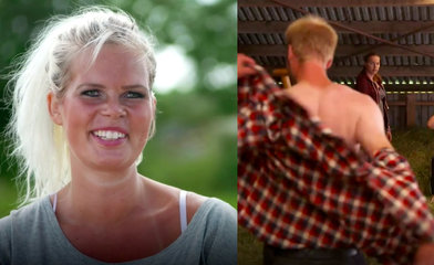 Elin om kyssen med Simon i Bonde söker fru: "Sämsta någonsin"