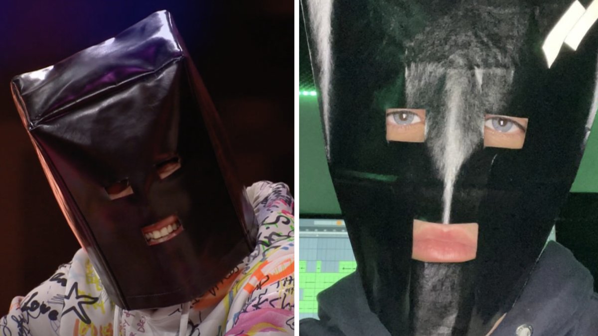 Därför bär rapparen LOAM alltid en påse på huvudet: "Lättare att andas"