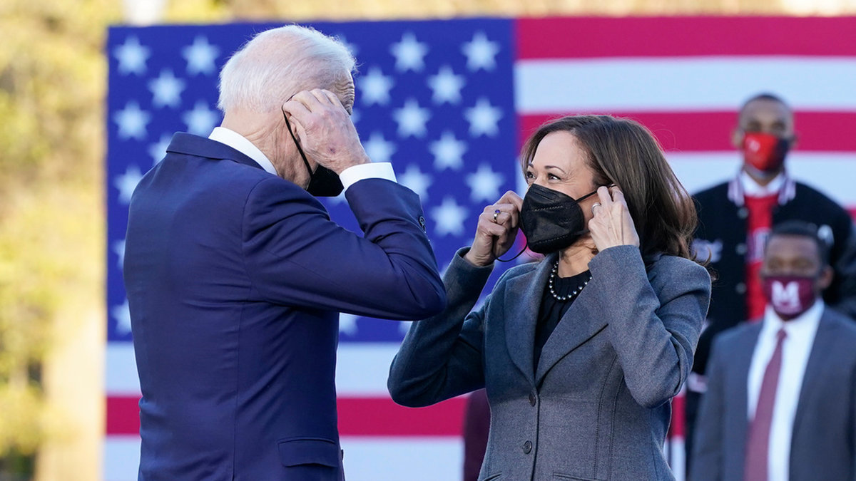 Biden bekräftar att Harris blir parhäst 2024