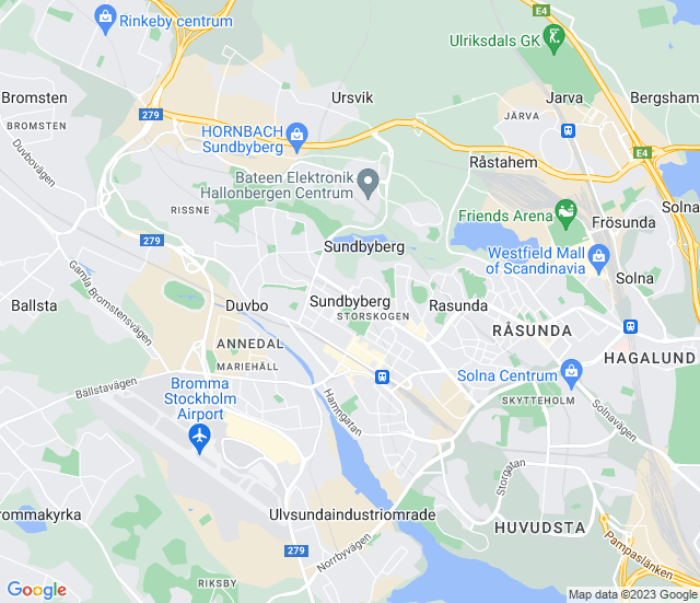 Polisen i Sundbyberg rapporterar om larm överfall