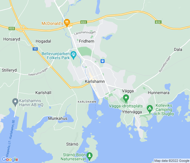 Polisen i Karlshamn rapporterar om bråk