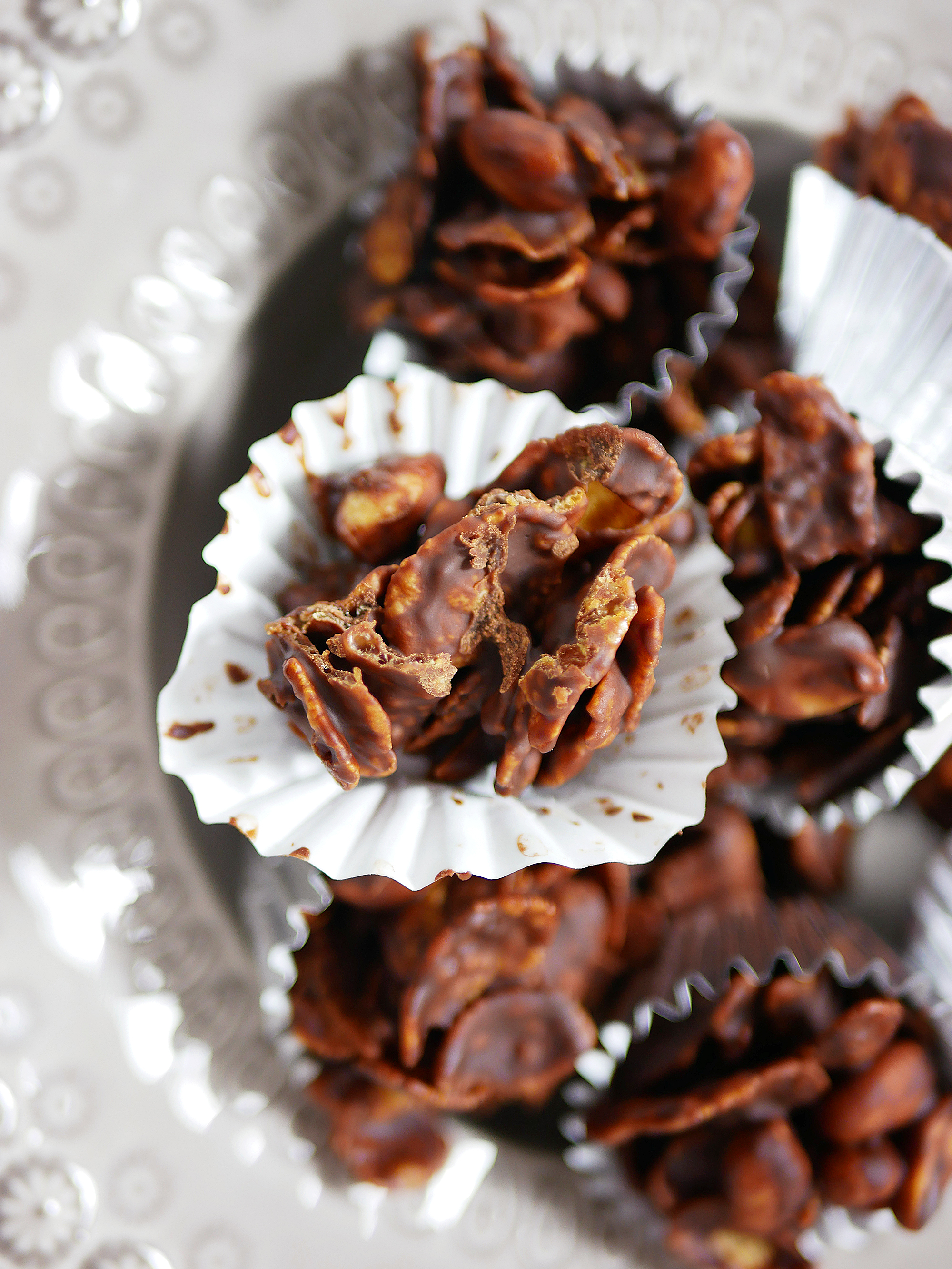 Så gör du enkelt julgodis med cornflakes och jordnötter