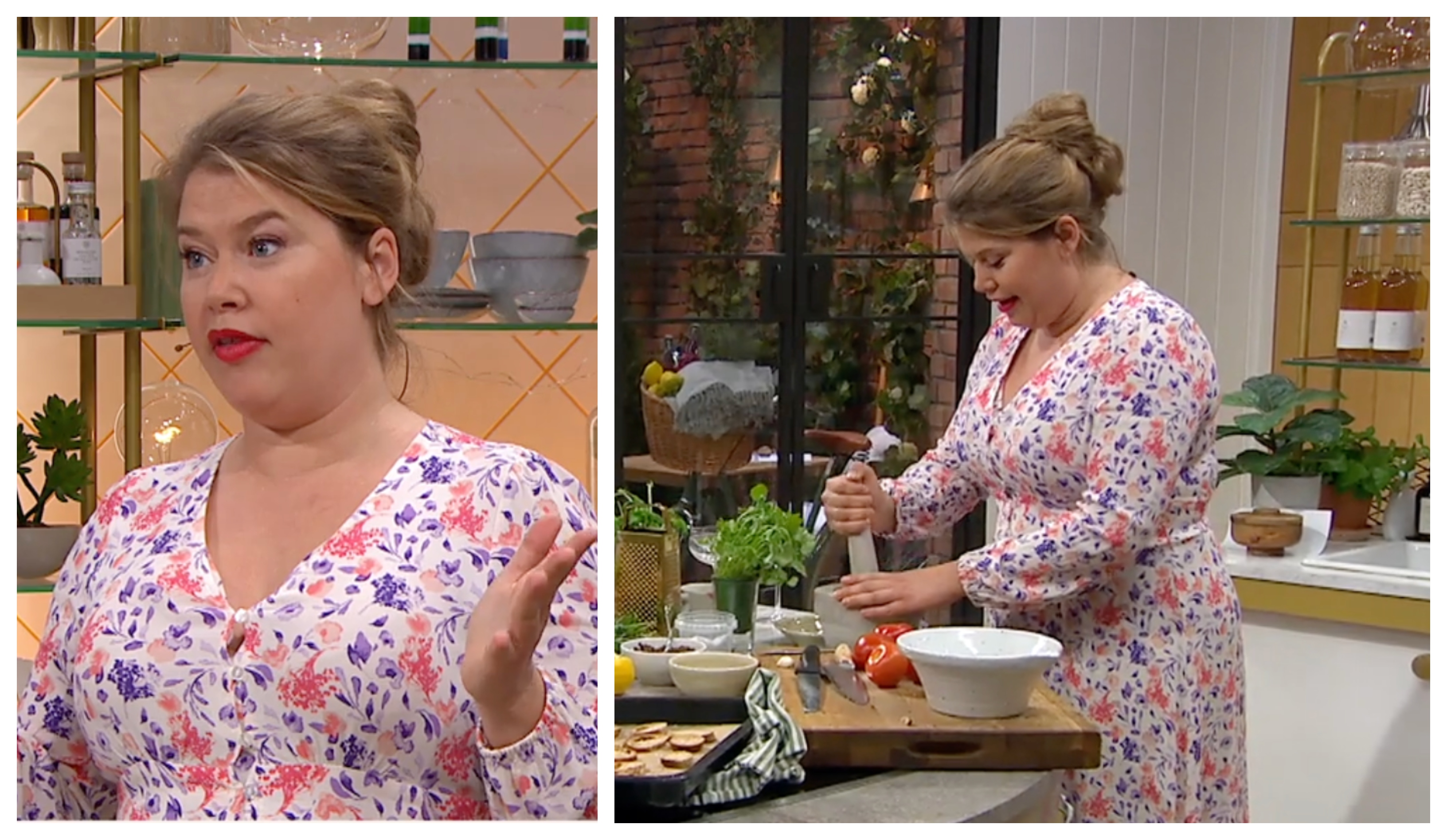 TV4-kocken Jessica Frejs svar på utseendepiken: "Skönt att man..."