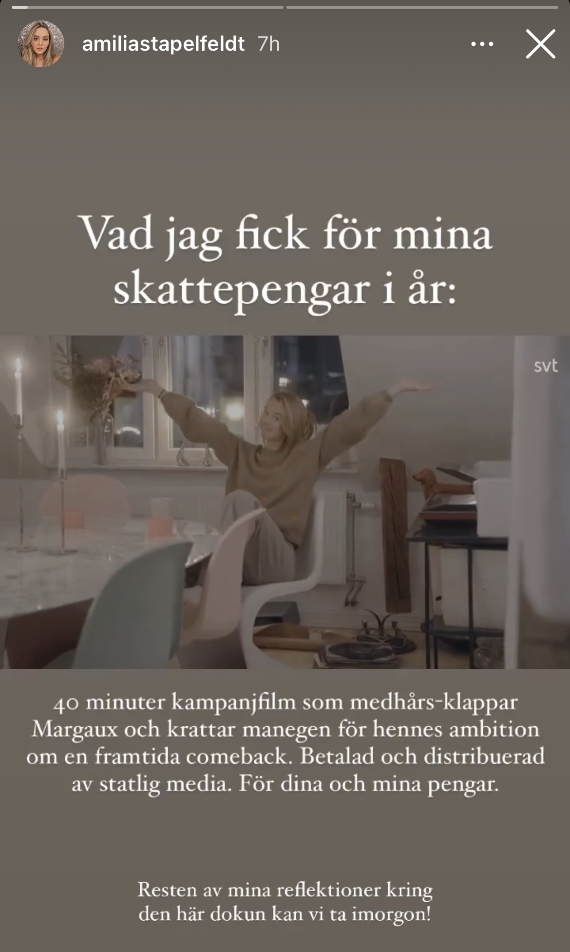 Hårda kängan mot Margaux Dietz: "Inte ett ord om hennes meltdown"