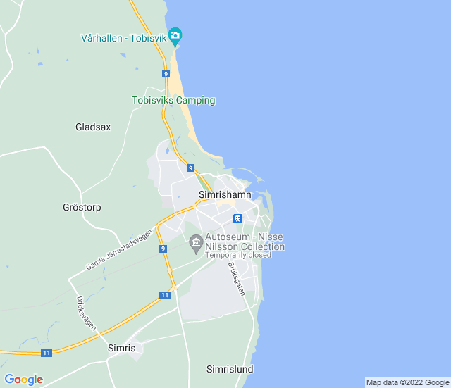 Polisen i Simrishamn rapporterar om arbetsplatsolycka