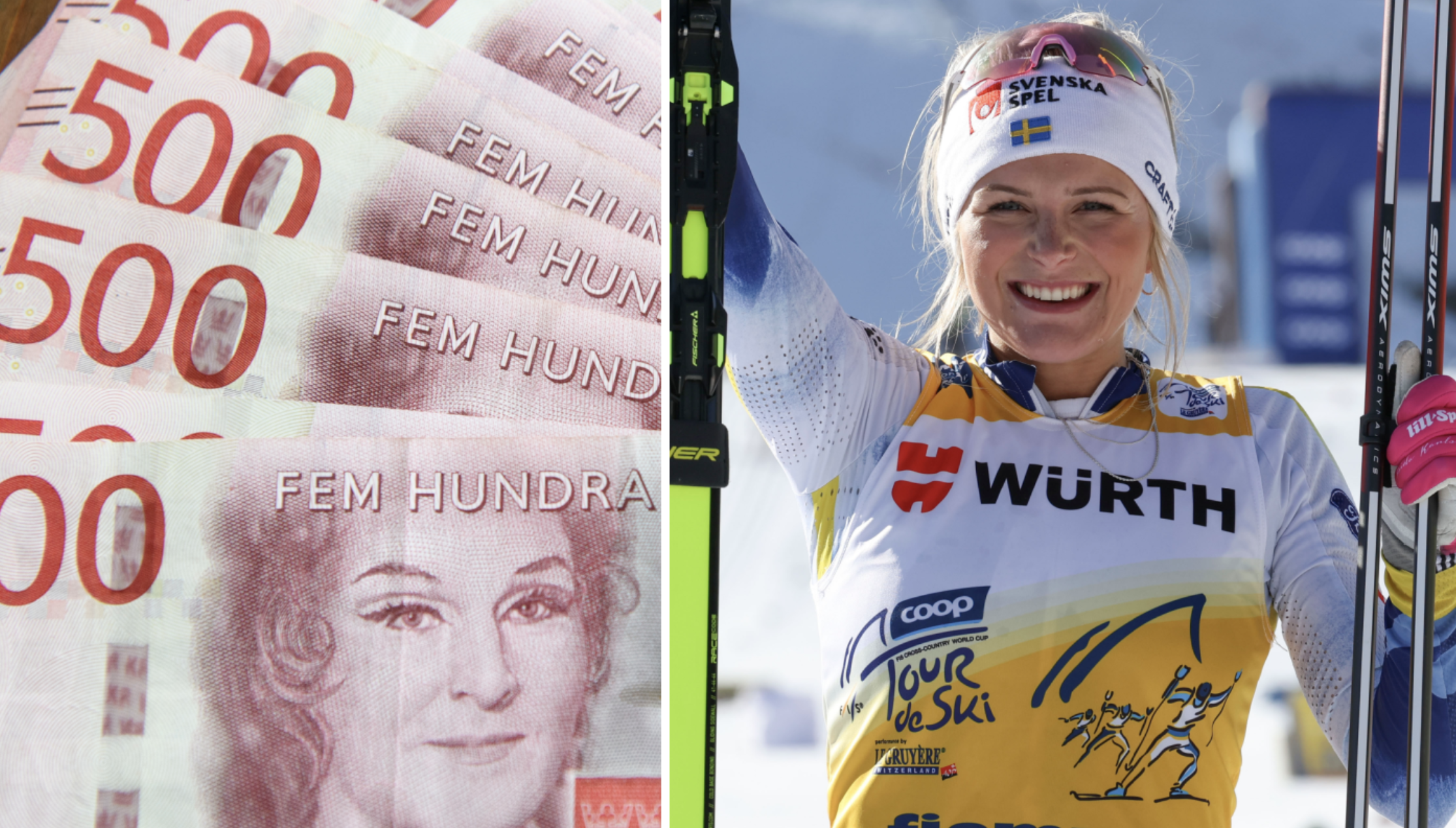 Klirr i kassan – så mycket pengar får Frida Karlsson för vinsten i Tour de Ski: "Oj"