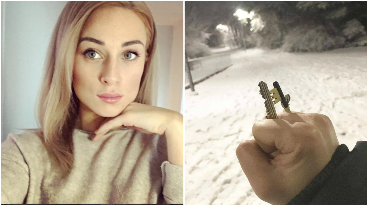 Nathalie, 25: Jag ska inte behöva gå hem med nycklarna i handen