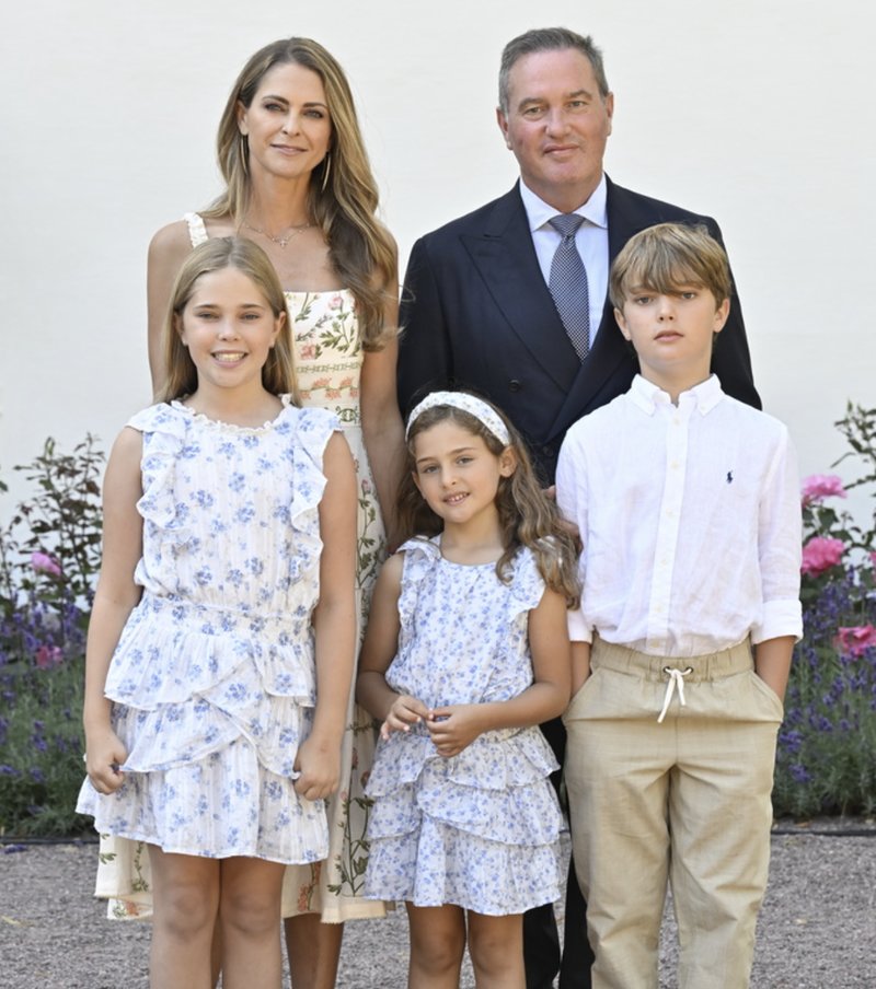 Prinsessan Madeleine har tre barn – så ser de ut i dag