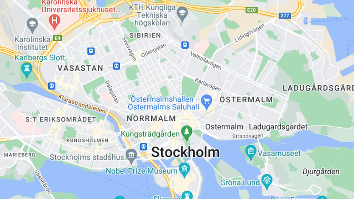 Stockholm: Polisen rapporterar om brand