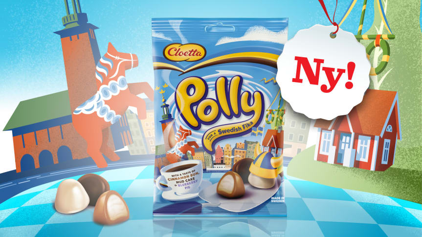 Polly släpper tre nya fikasmaker – då kan du köpa godiset i butik