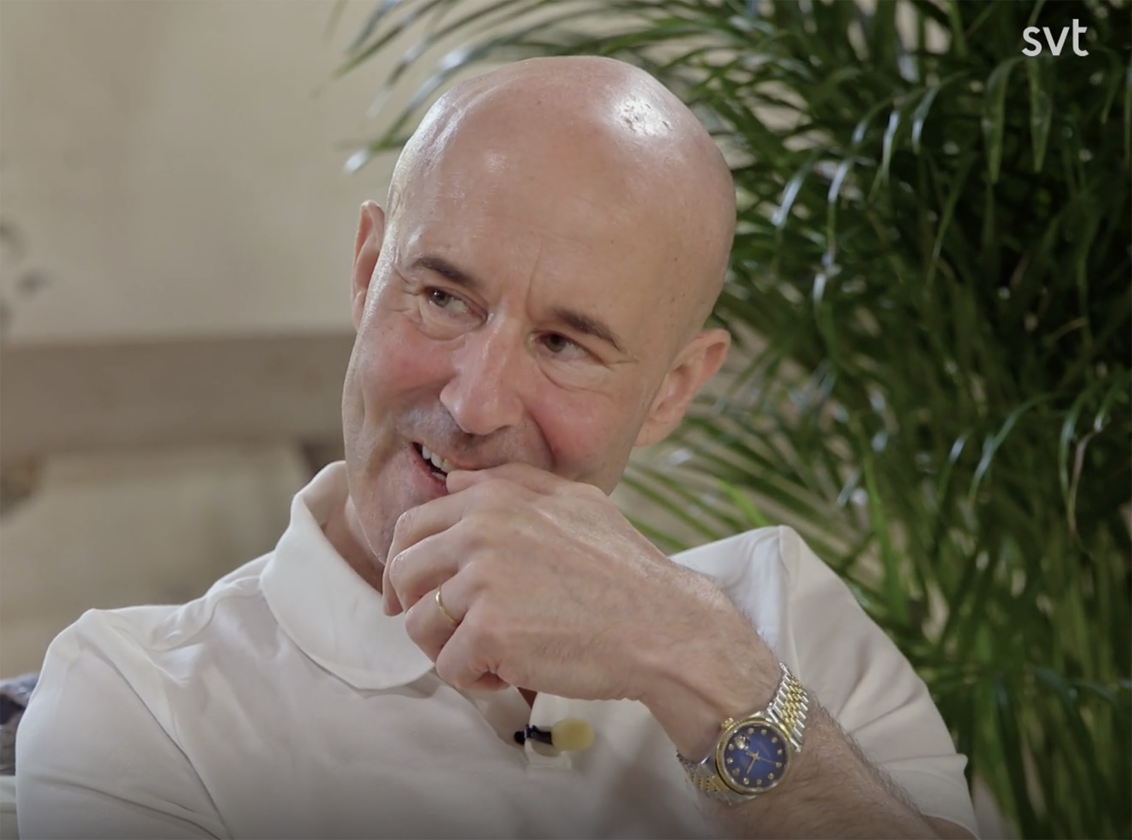 Mark Levengood visar dyra köpet i Stjärnorna på slottet