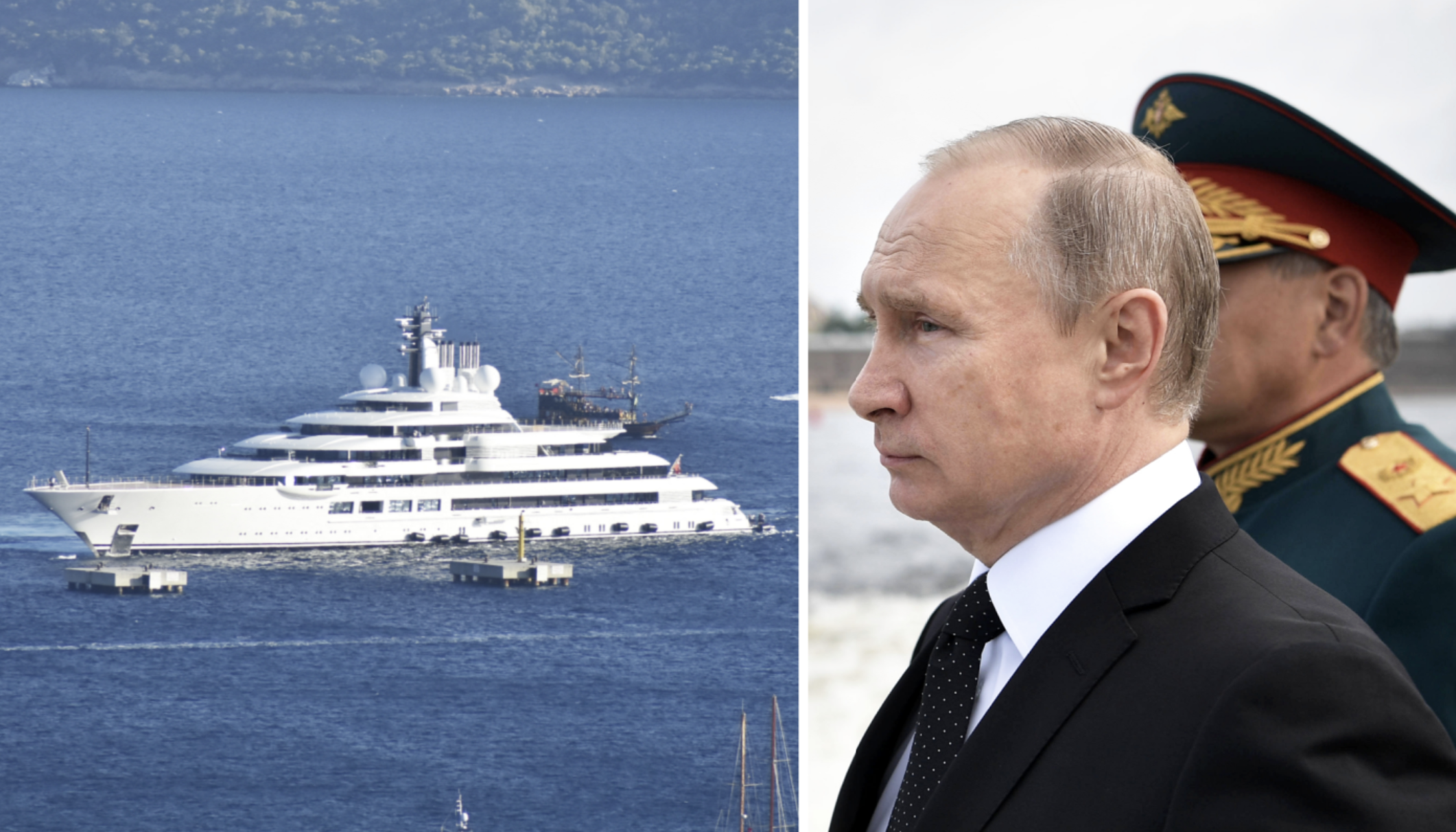 Yachten kopplas till Putin: Besättningen försvann – enligt uppgifter