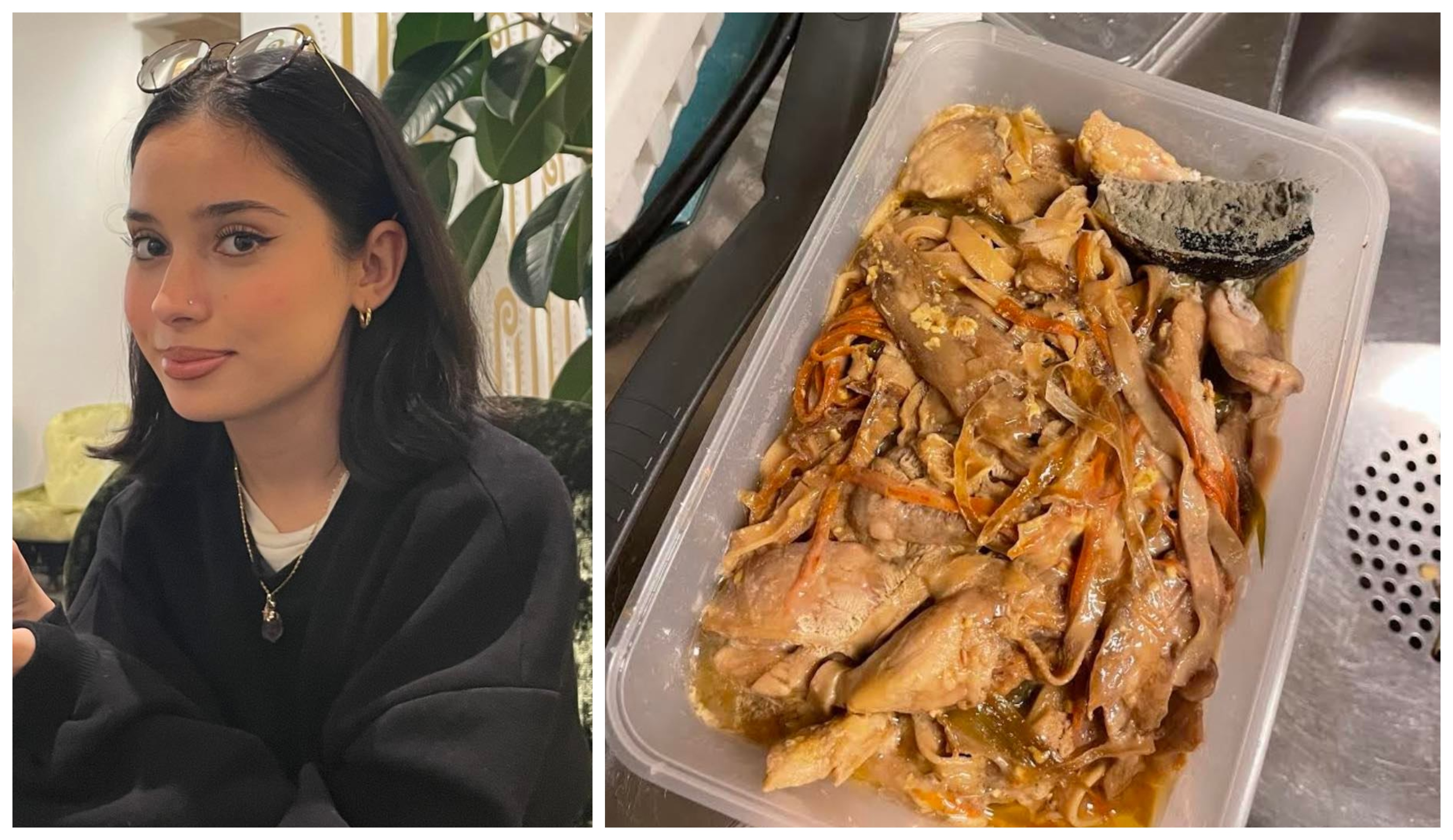 Elmedina, 20, fick Foodora-maten efter tre veckor: "Helt svart"