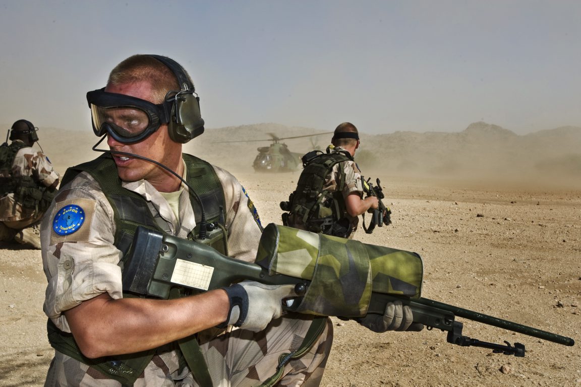 Svenska soldater - med rätt att döda