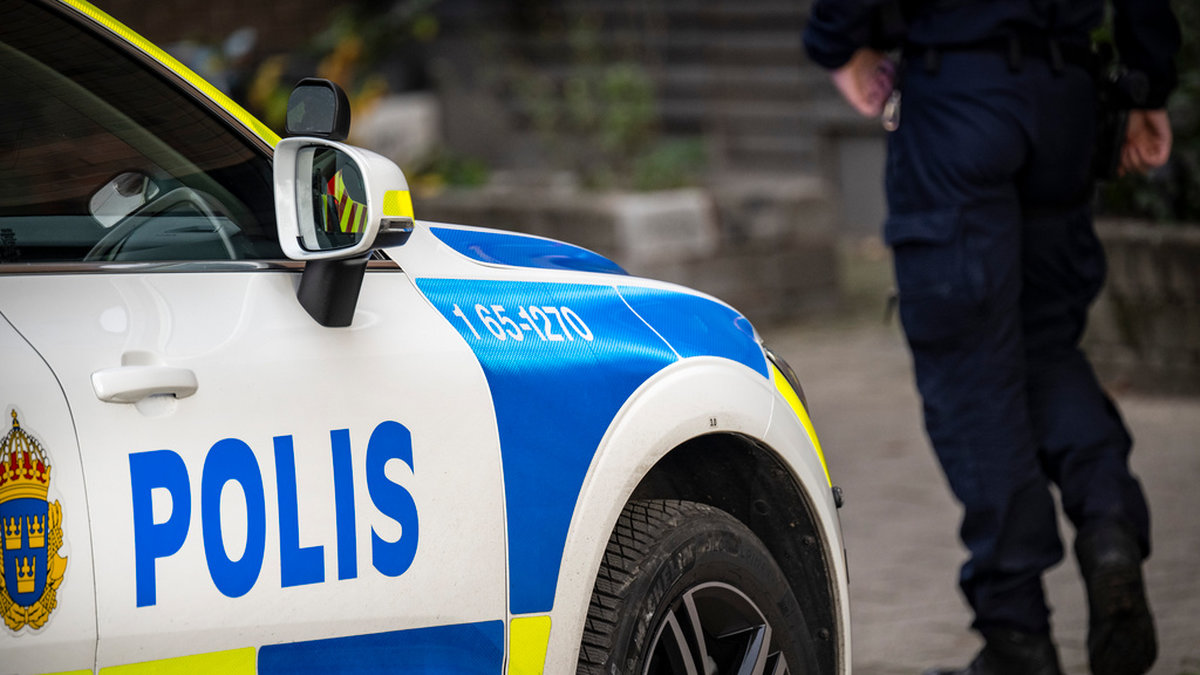 Polis sköt varningsskott mot bil