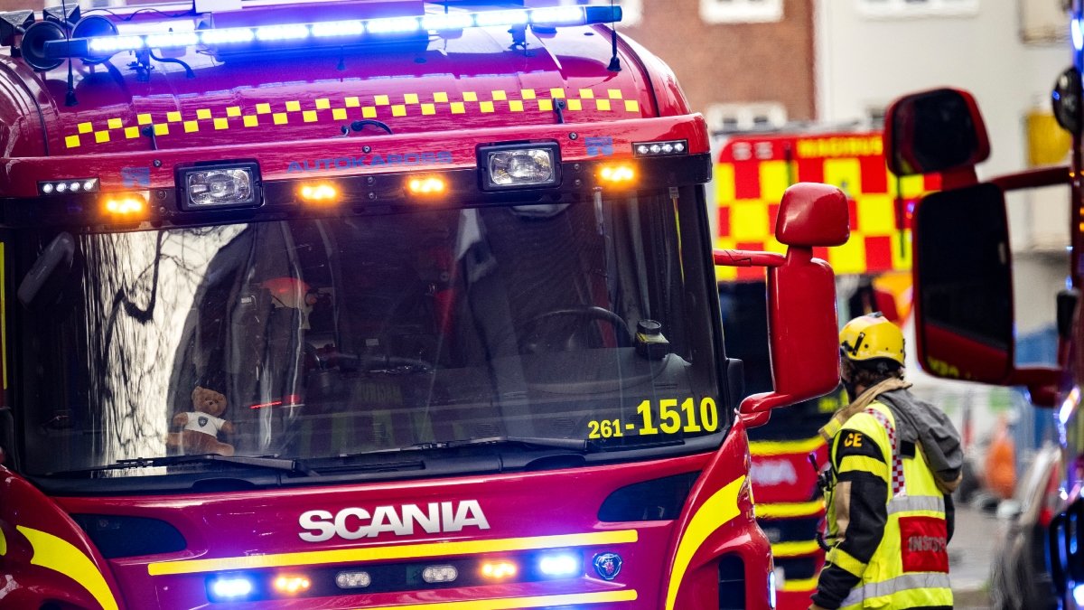 Man i 60-årsåldern död i brand