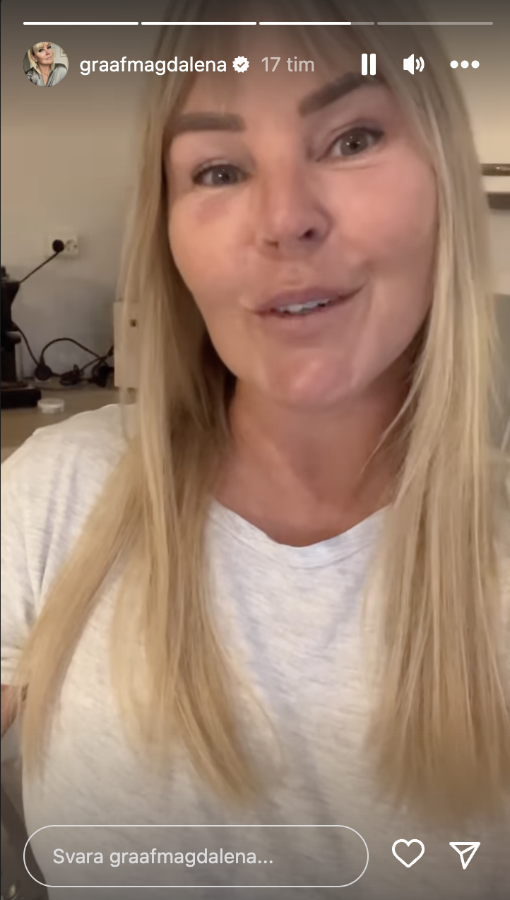 Magdalena Graaf visar sin utseendeförändring: "Kände för en nystart"