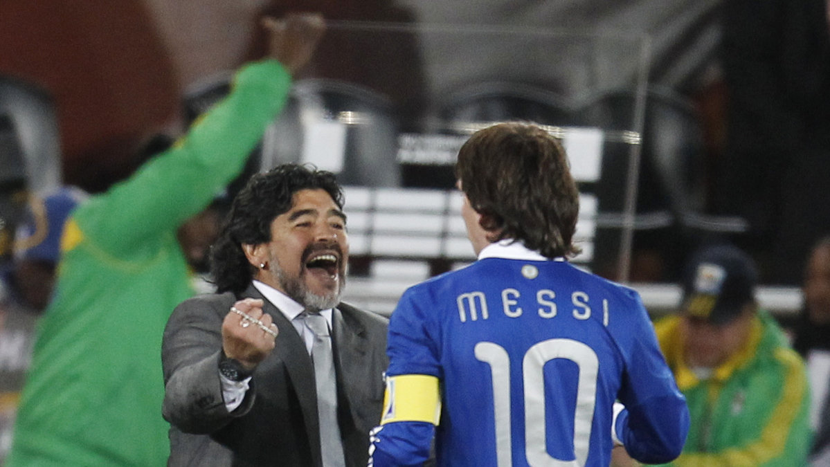 Maradona om Messi: "Är du argentinare eller svensk?"