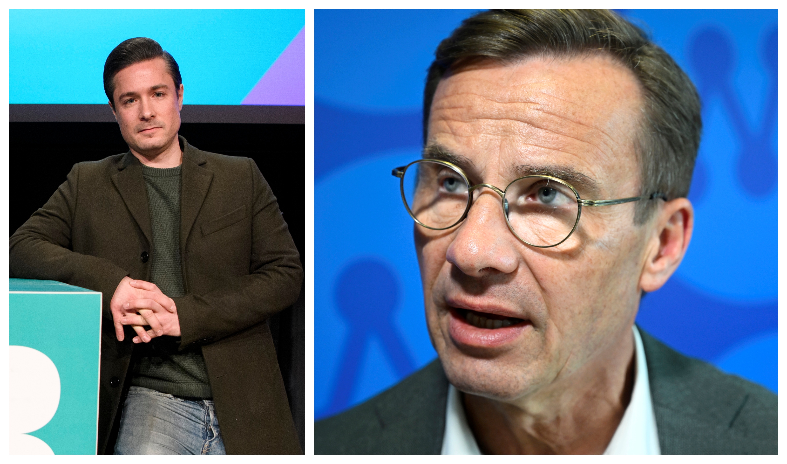 Här är frågan som får Ulf Kristersson att ilskna till: "Oj, vad arg"