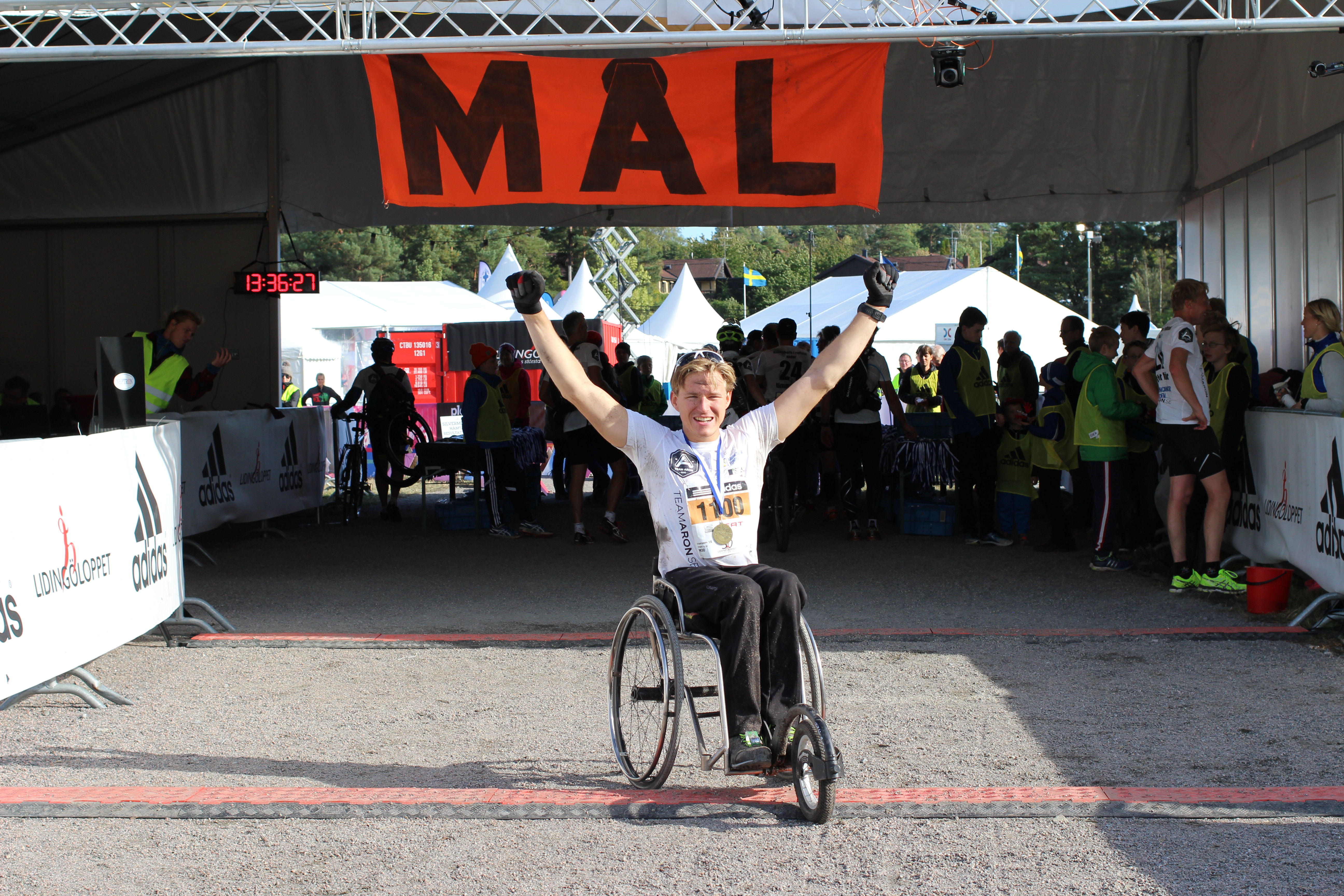 Aron fixade en svensk klassiker – i rullstol