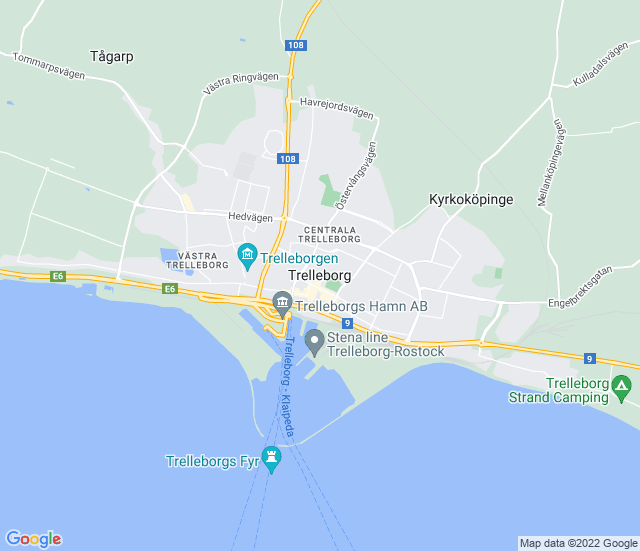 Trelleborg: Polisen rapporterar om brand