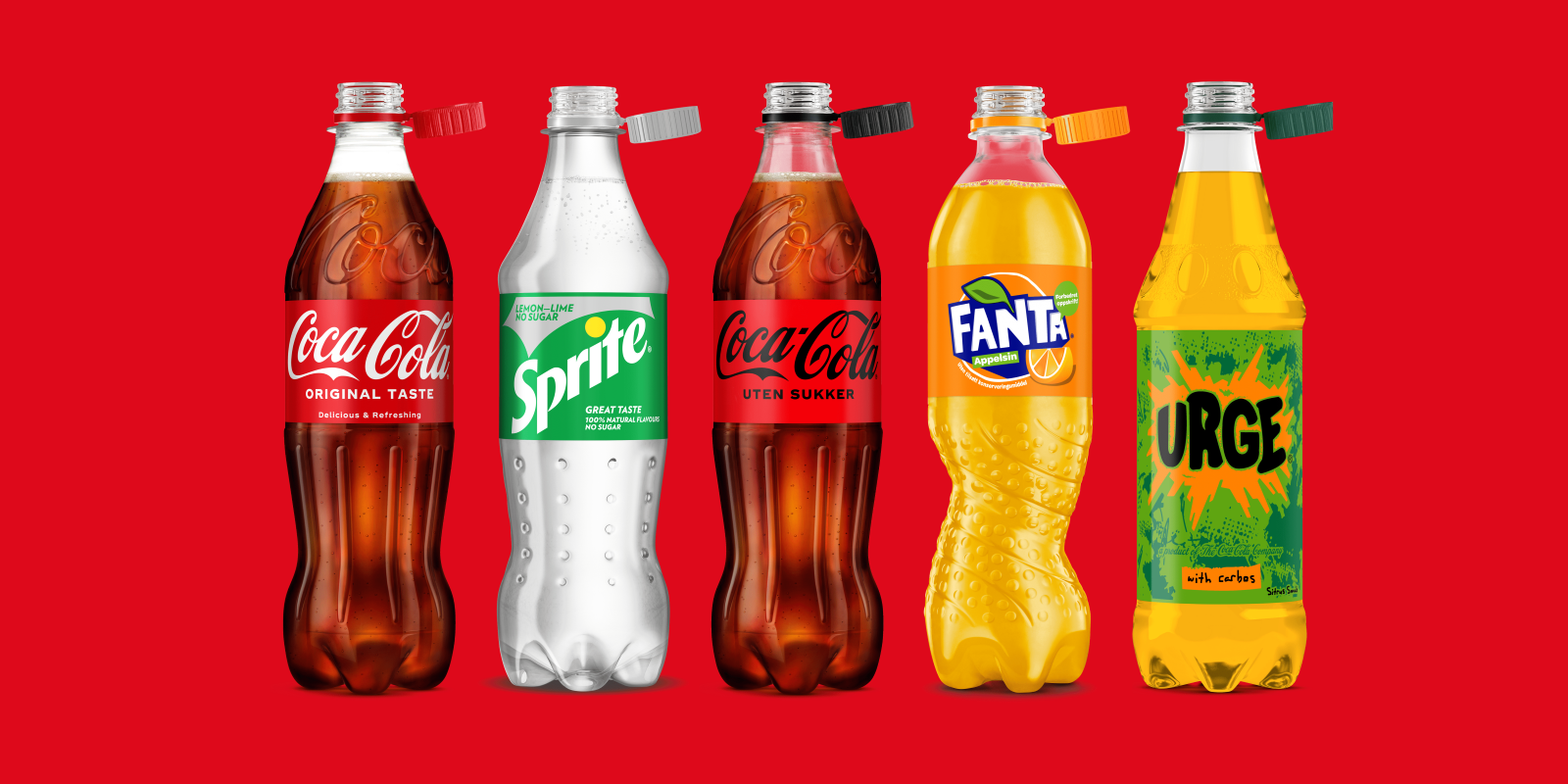 Coca-Cola-flaskorna ändrar utseende – så kommer de se ut